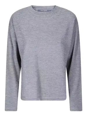 Sofie D'hoore Mateo Crew-neck Long-sleeve T-shirt - Grey