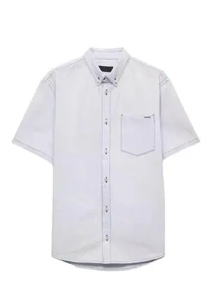 Prada Chambray Shirt - Blue