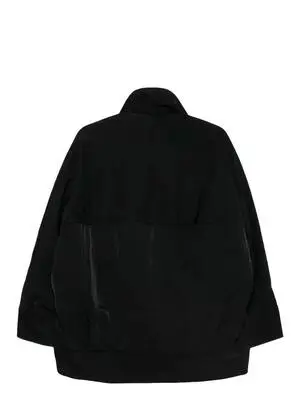 Christian Wijnants High-neck Flap-pocket Coat - Black