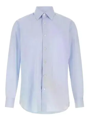 Brioni Clark French-collar Shirt - Blue