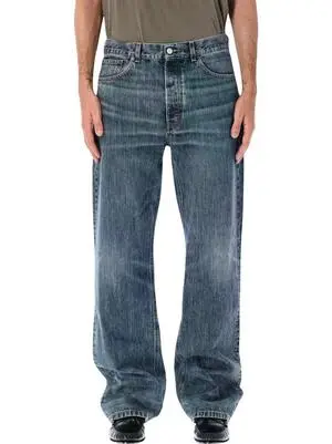 JEANERICA Vega Belt-loop Jeans - Blue