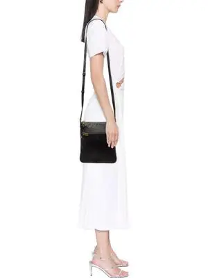 LOEWE 2009 Leather Anagram Crossbody Bag
