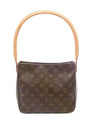 LOUIS VUITTON Monogram Looping Mm Shoulder Bag - Brown