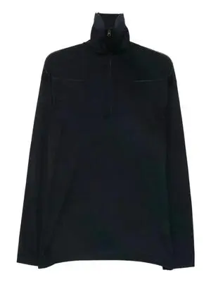 LISA YANG Lisa Yang Quarter-Zip Long-Sleeve Sweater