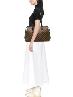 LOUIS VUITTON Damier Ebene Chelsea Shoulder Bag - Brown