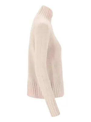 Max Mara S Max Mara Mantova High-Neck Raglan-Sleeve Sweater Neutrals