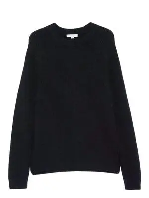 Malo Ribbed-knit Raglan-sleeve Sweater - Blue