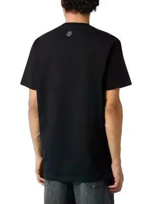 Philipp Plein Rhinestone-embellished Rocket T-shirt - Black