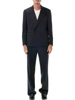 LARDINI Double-breasted Buttoned Suit