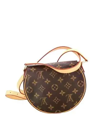 LOUIS VUITTON Monogram Canvas Tambourine Cross Body Bag - Brown