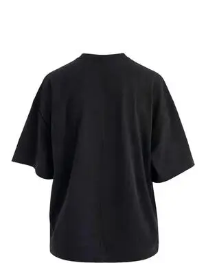 WOC Crew Neck Short-sleeve T-shirt - Black