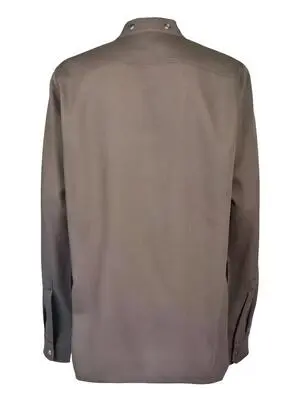 Rick Owens Larry Long-sleeve Shirt - Brown