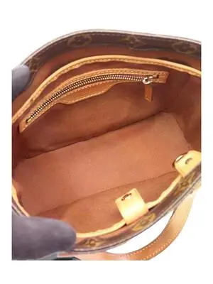 LOUIS VUITTON Monogram Vavin Pm Tote Bag - Brown
