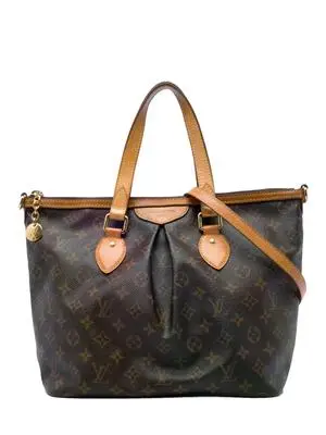 LOUIS VUITTON Monogram Palermo Pm Satchel - Brown