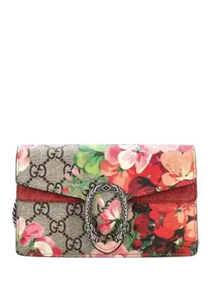 GUCCI Gucci Dionysus Bag Blooms Print GG Coated Canvas Super Mini Cross Body Bag