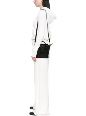Celine Celine Nano Smooth Calfskin Luggage Tote Satchel Black