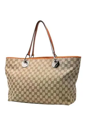 Gucci Gg Canvas Eclipse Tote Bag - Neutrals