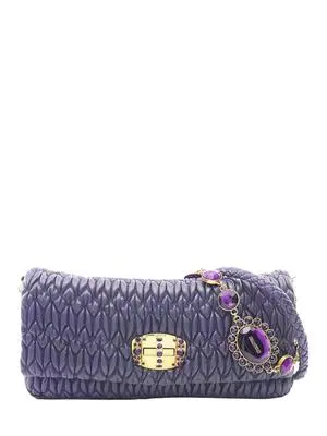 MIU MIU Miu Miu Quilted Leather Shoulder Bag