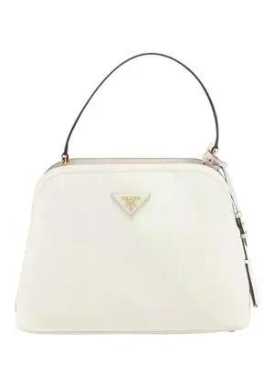 Prada Saffiano Cuir Handbag - White