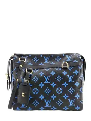 LOUIS VUITTON Louis Vuitton Speedy Amazon Bag Monogram Canvas PM Shoulder Bag Blue