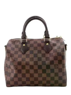 LOUIS VUITTON Louis Vuitton Speedy Bandouliere Bag Damier 25 Satchel Brown