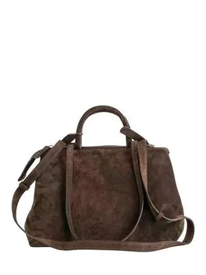 Marsèll Dritta Suede Tote Bag - Brown