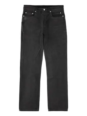 Rick Owens Fog Cut Jeans - Black