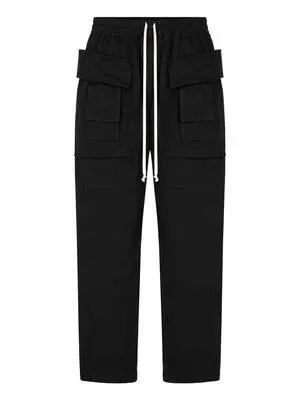 Rick Owens Creatch Cargo Trousers - Black