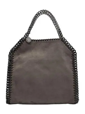 Stella McCartney Falabella Faux Suede Top Handle Bag - Tan