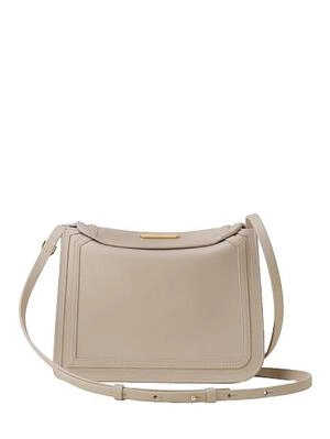 LANVIN Compagnon 16 Leather Bag - Plaster