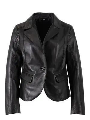 MAURITIUS Mauritius Megan Leather Blazer Jacket