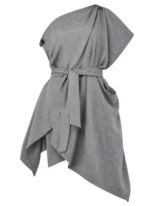 STUART TREVOR Pirate Dress - Blue/grey