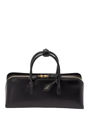 Alaïa Delta Leather Handbag - Brown