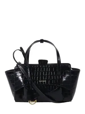 HIDESINS Flap Small Leather Tote - Black