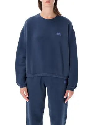 American Vintage Crewneck Sweatshirt - Blue