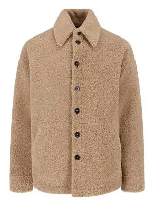 DOLCE & GABBANA DOLCE & GABBANA Shearling Shirt Jacket