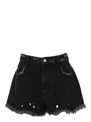 ISABEL MARANT ÉTOILE ISABEL MARANT Distressed Denim Shorts