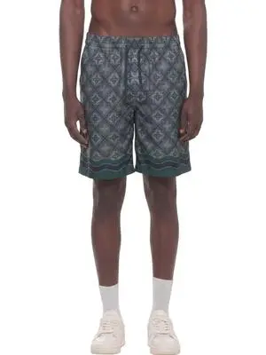 Casablanca Printed Shorts - Green