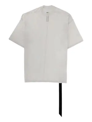 Rick Owens Rick Owens Drkshdw Men's Oversized Cotton T-Shirt With Center Seam White