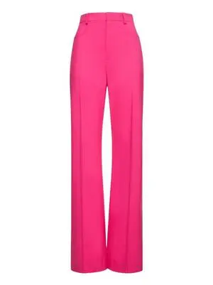 Jacquemus Le Pantalon Sauge Stretch Wool Pants - Pink