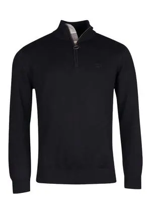 Barbour Half-zip Jumper - Black