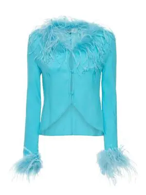 GIUSEPPE DI MORABITO Giuseppe Di Morabito Feather Patchwork Cover-Up