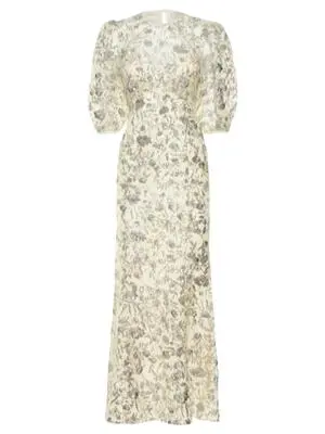 SELF-PORTRAIT Self-Portrait Sequined Mid-Length Dress