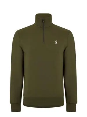 Polo Ralph Lauren Quarter Zip-up Hoodie - Green