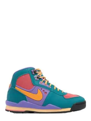 Nike Nike Leather High Top Sneakers Multicolor