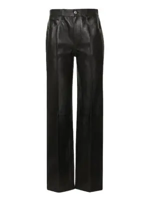 ALEXANDER WANG Alexander Wang Mid-Waist Loose Straight Casual Pants