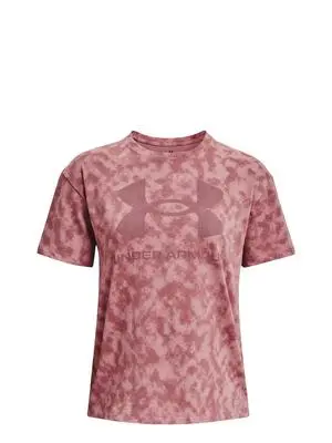 Under Armour Big Logo Heavyweight T-shirt - Pink