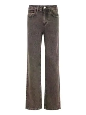 FEDERICA TOSI Federica Tosi Mid-Rise Wide-Leg Jeans