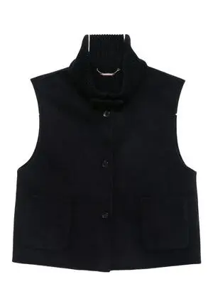 Seventy Ribbed-collar Button-up Jacket - Blue