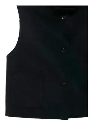 Seventy Ribbed-collar Button-up Jacket - Blue
